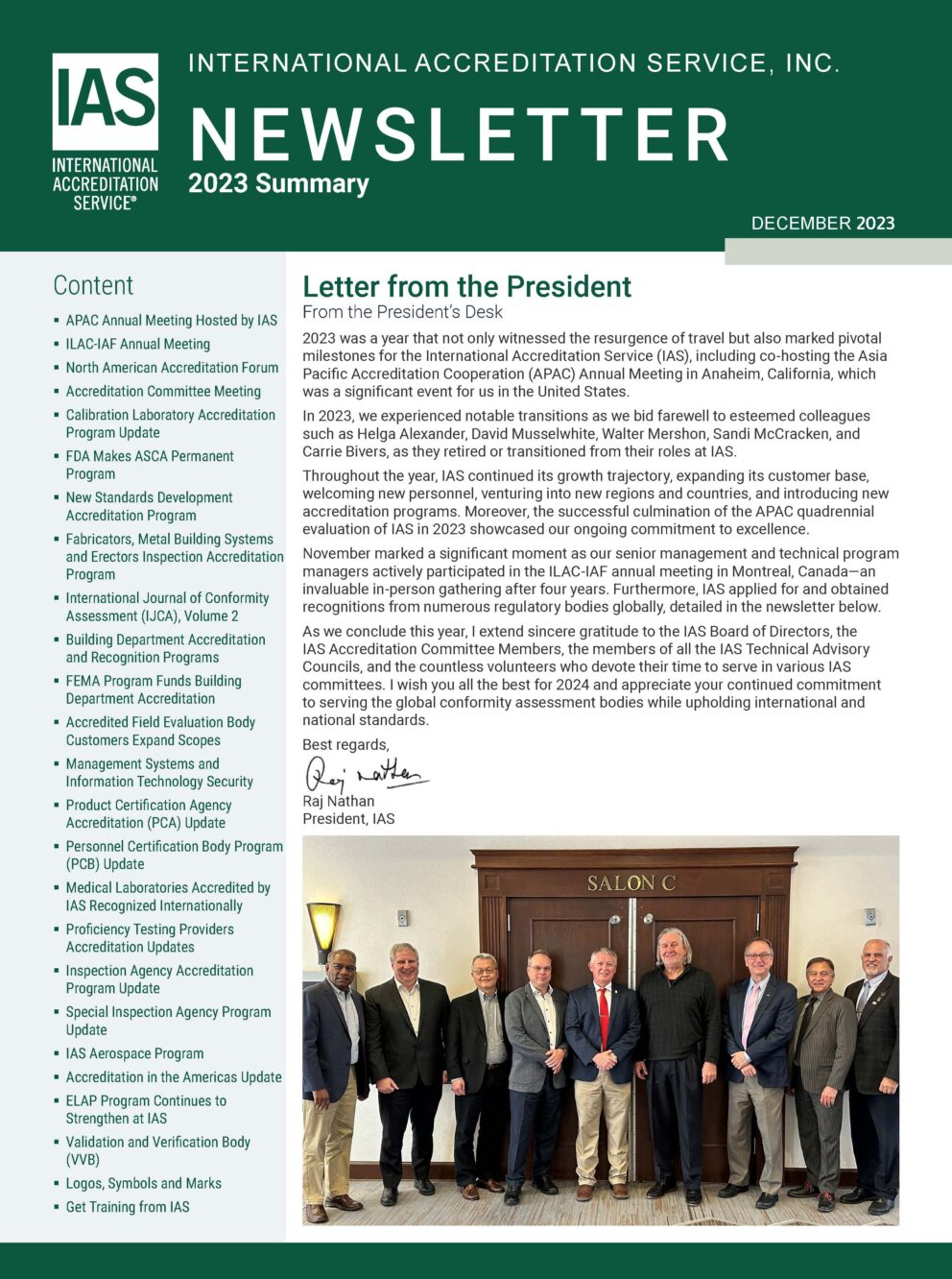 Publications - International Accreditation Service, Inc.